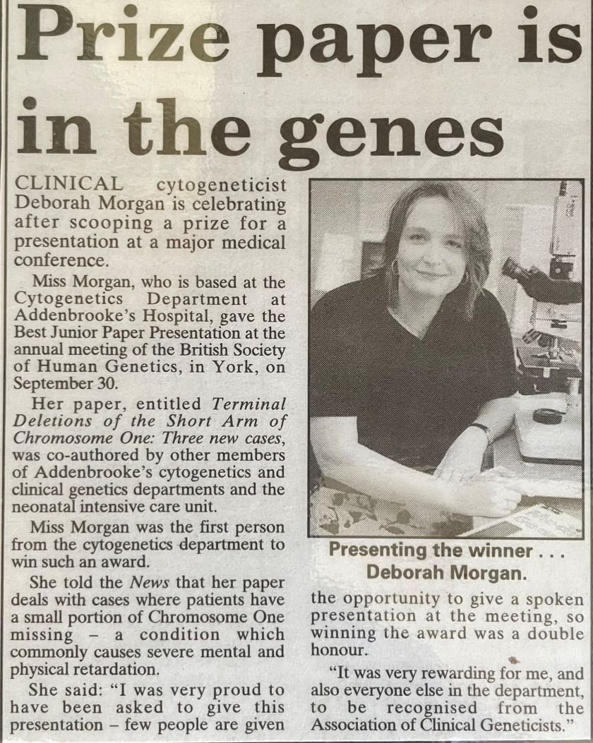 My CUH Story – Debbie Morgan - Cambridge Global Health Partnerships